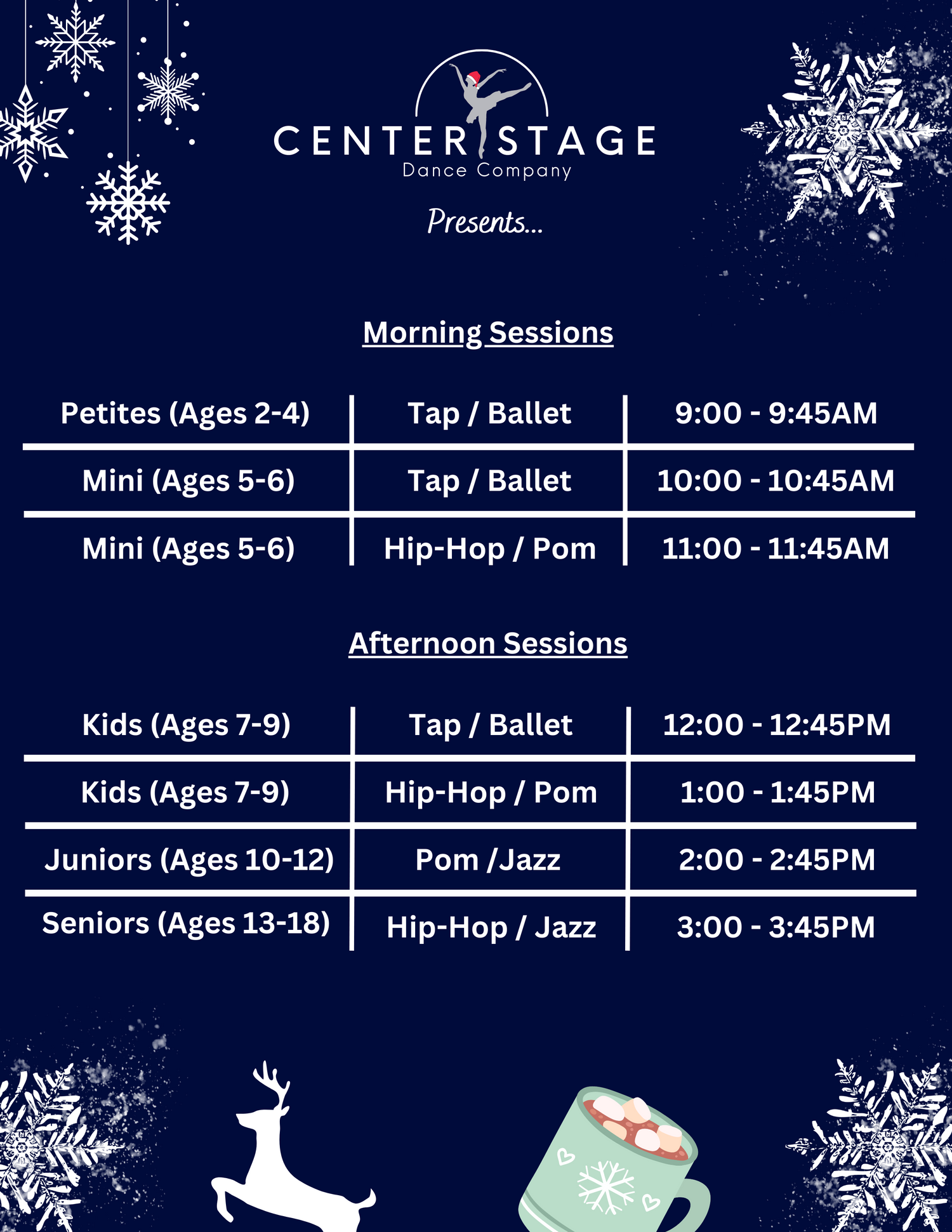 winterrecital – Center Stage Dance Company